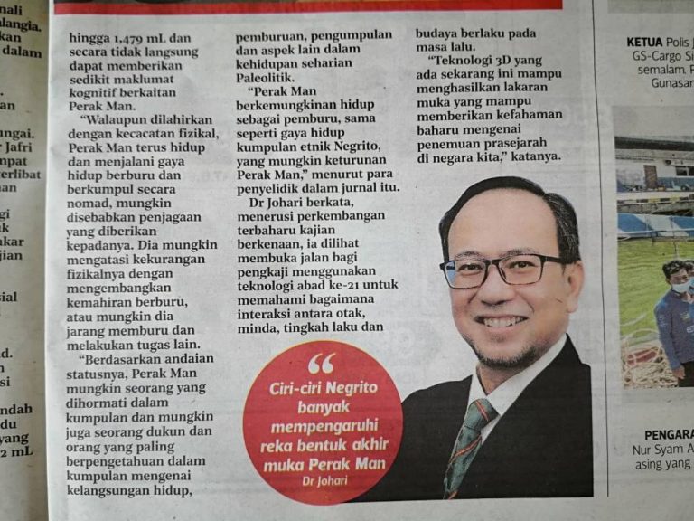 Perak Man – Johari Yap