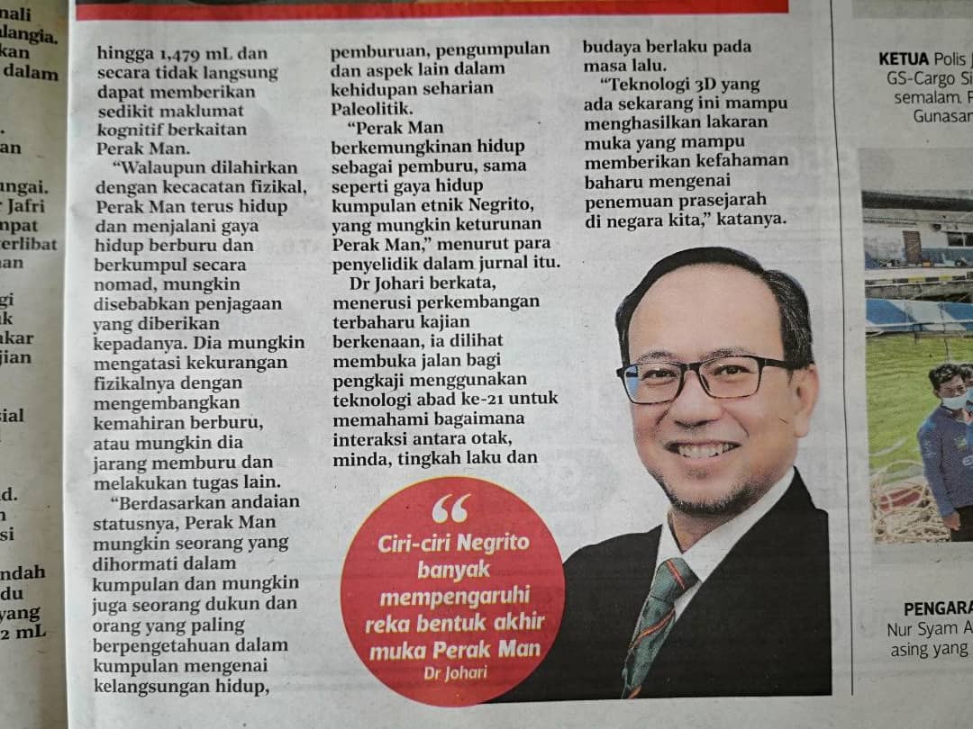 Perak Man – Johari Yap